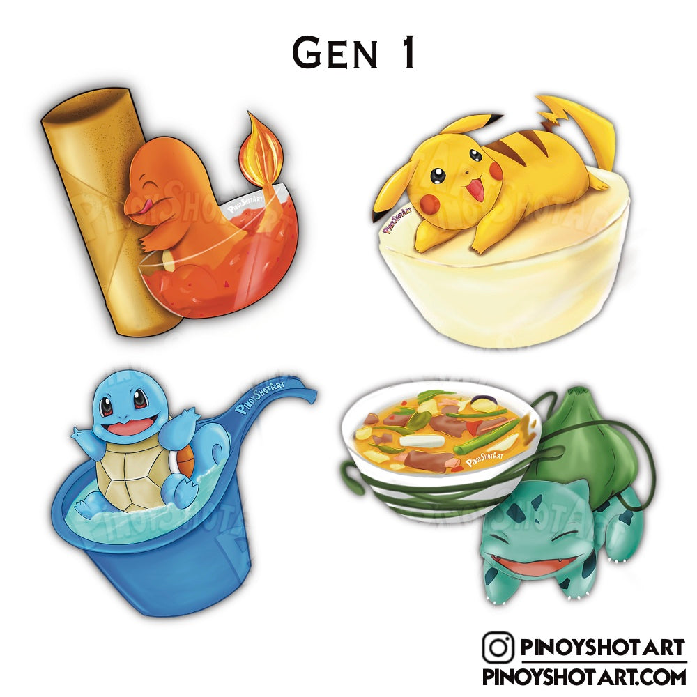 Filipino Starter Pack [Full Set of 4] – PinoyShotArt
